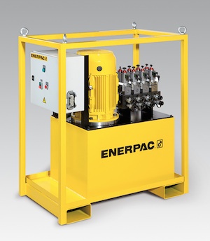 Enerpac Split Flow Hydraulic Pumps - Contractor Supply Magazine